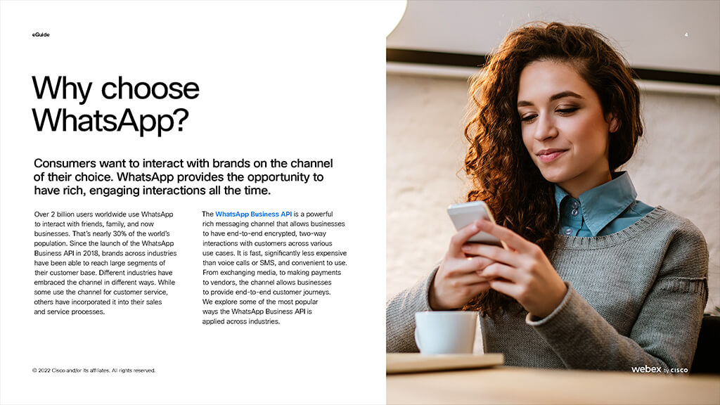 WhatsApp Business API – use cases