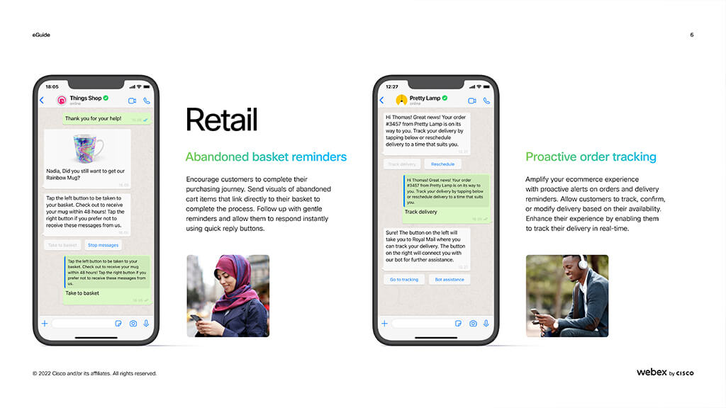 WhatsApp Business API – use cases